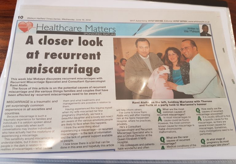 Recurrent Miscarriage – Herts Ad Newspaper | Idai Makaya Publications ...